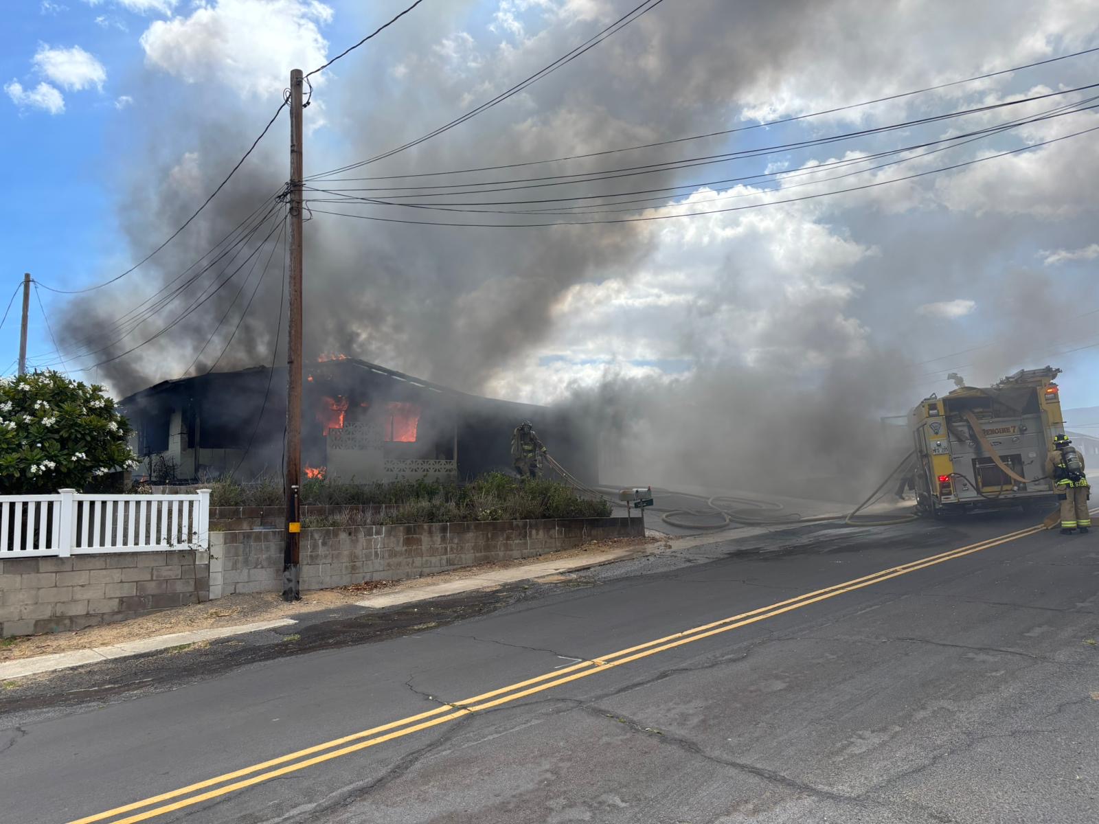 Maui Fire battles two structure blazes in Kahului on same day | News ...